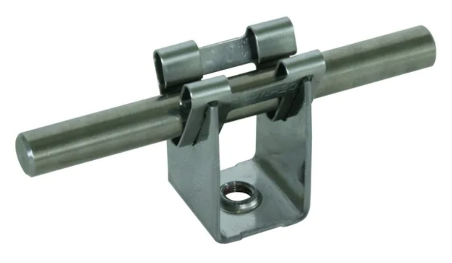 207019 Podpěra vedení DEHNgrip nerez pro prům. 8mm H 20mm se závitem M6 ...